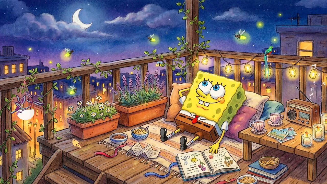 let it slow 🍍 SpongeBob Lofi Hip Hop Mix | Chill Beats to Relax/Study ...