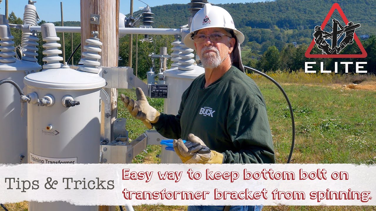 How to keep the bottom bolt on transformer hanger from spinning - ELITE ...