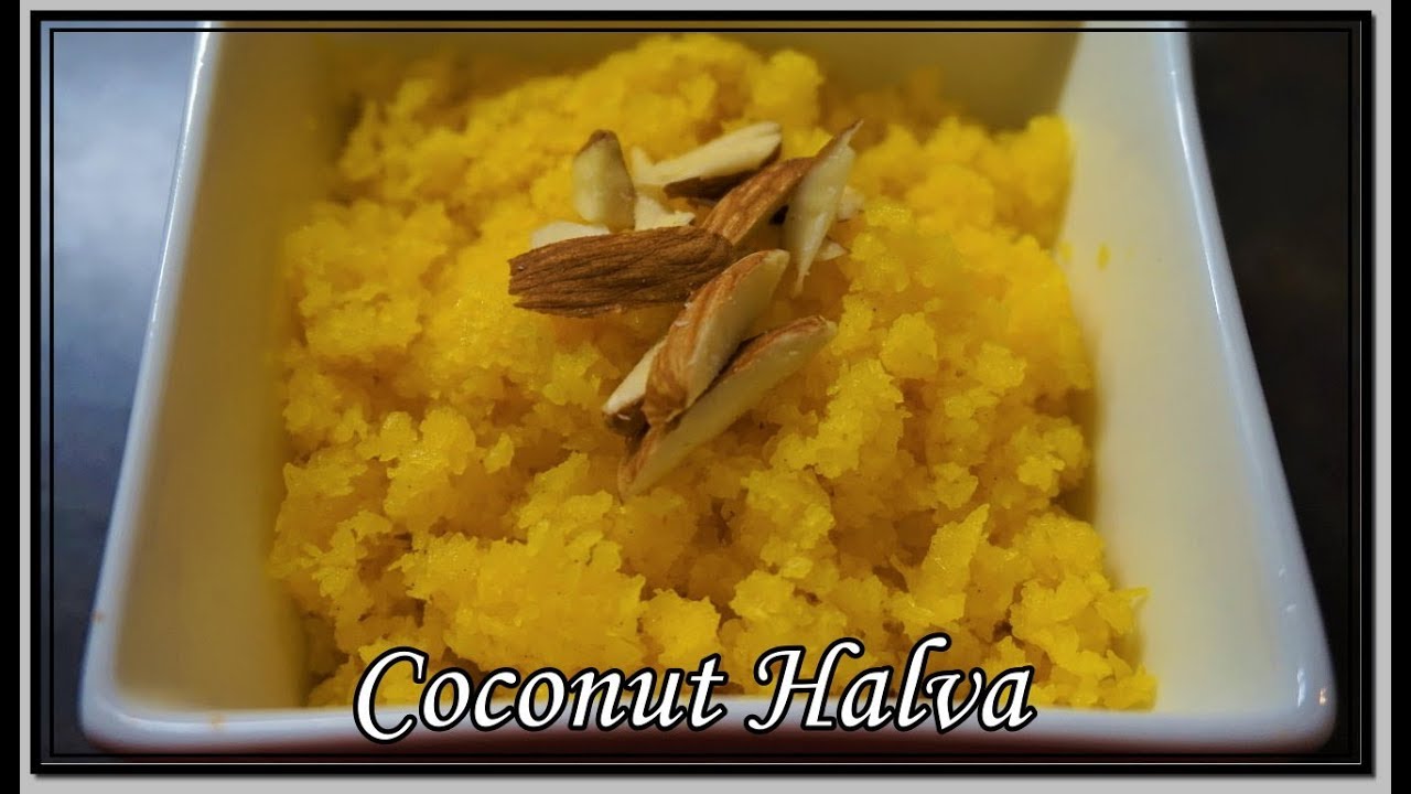 Recipe: Coconut Halva #Priyaswereld - YouTube