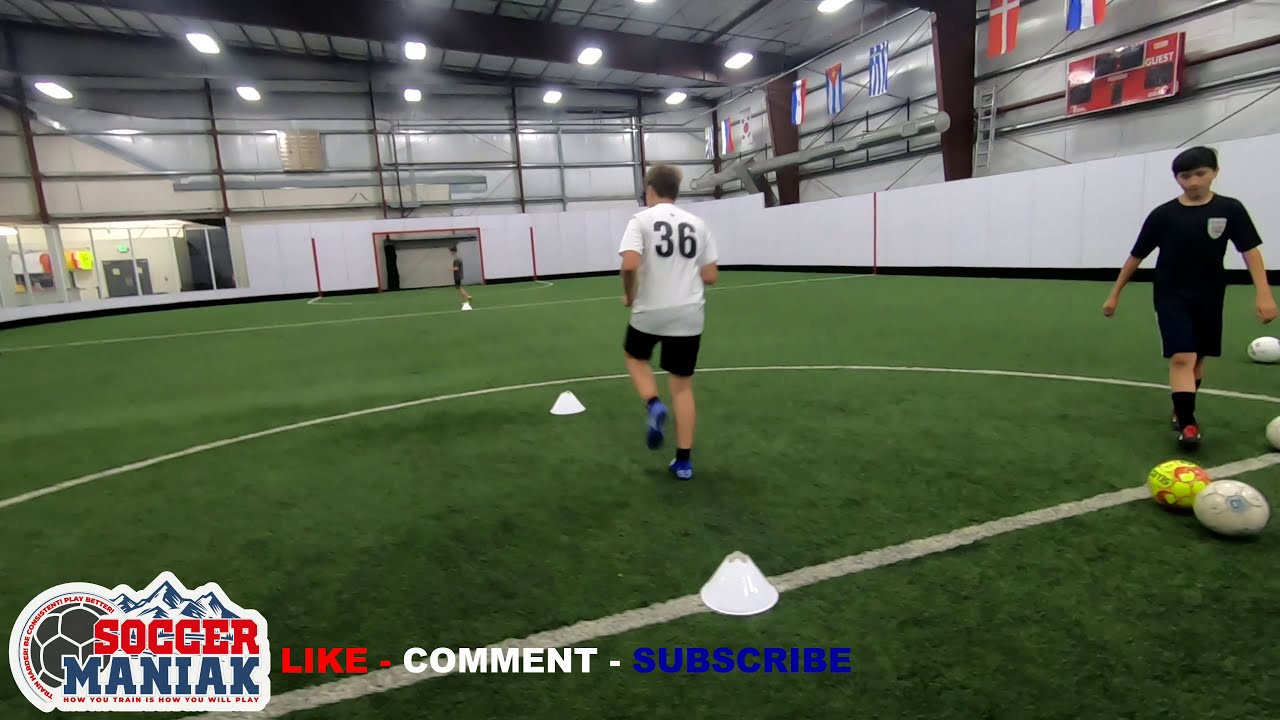 Speed Training for Soccer with Cones, Quick Footwork, Back Pedaling ...