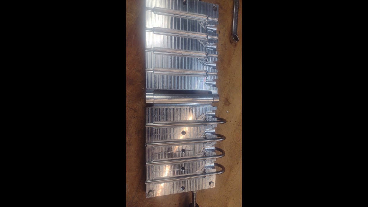 10wt Lead Line Cast Net Sinker Mold - YouTube