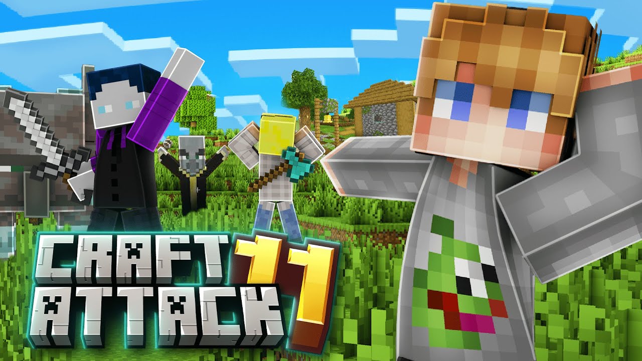 MEIN ERSTES MAL CRAFT ATTACK 11 mit BASTIGHG und CASTCRAFTER 😭 - YouTube