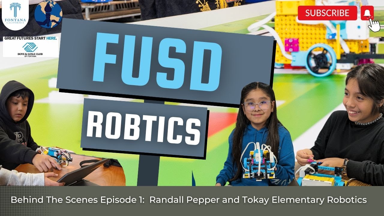 Ep 1: FUSD Robotics Behind The Scenes @ Randall Pepper and Tokay - YouTube