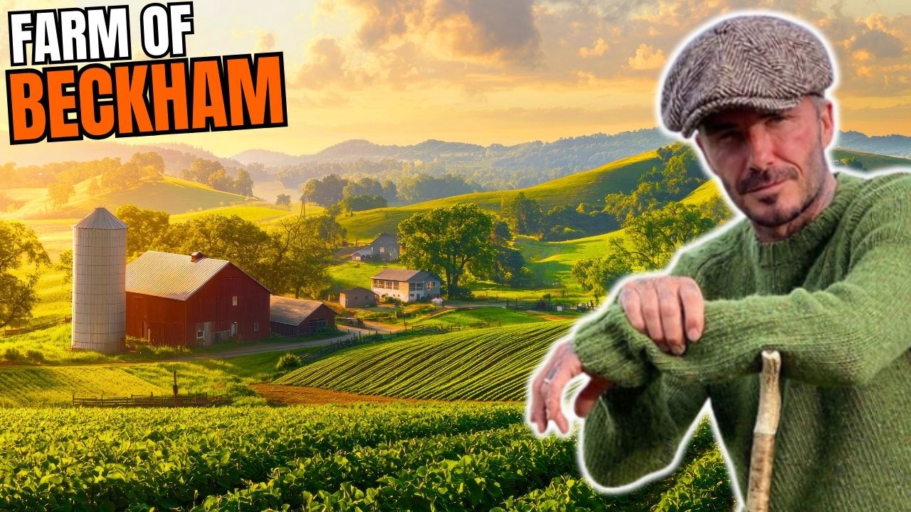 Never Before Shown David Beckham and Victoria's TRILLION-DOLLAR FARM in ...