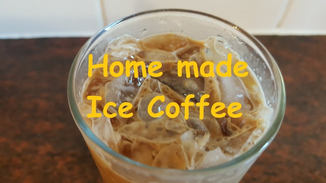 How to make ice coffee - YouTube