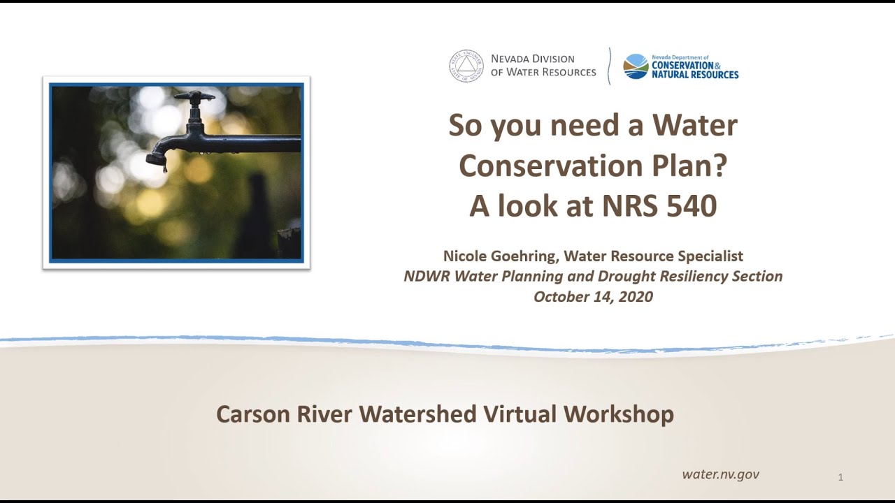 Water Saving Plans