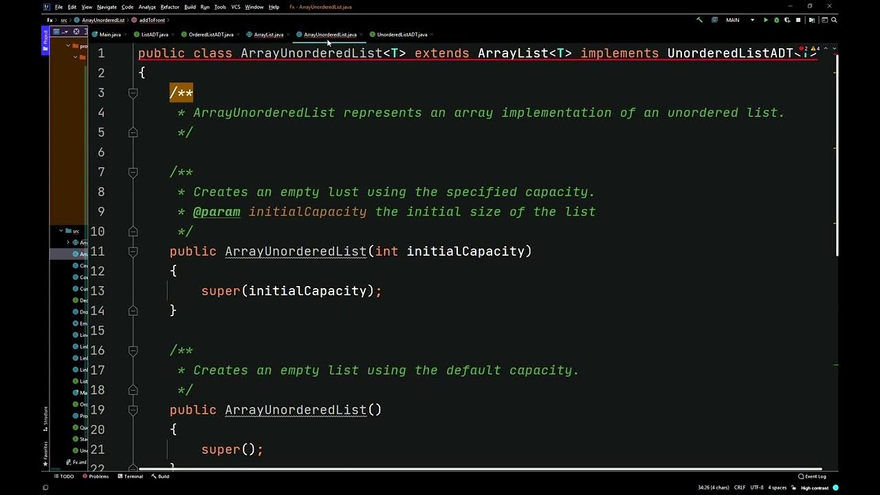 Java ArrayList ADT Implementation Part 2 - YouTube