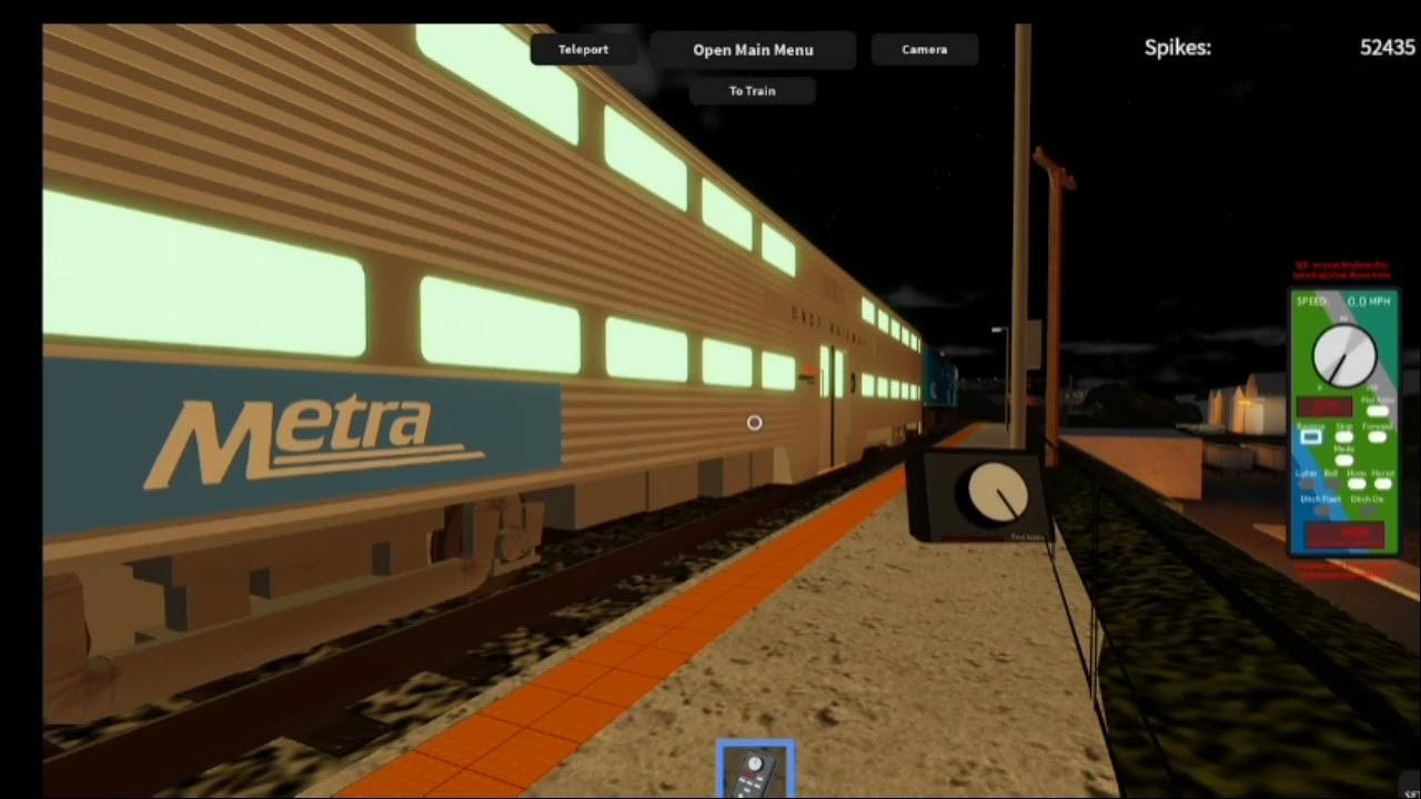 Roblox Railfanning Metra (Metra Train Simulator 2.0) Part 2 - YouTube