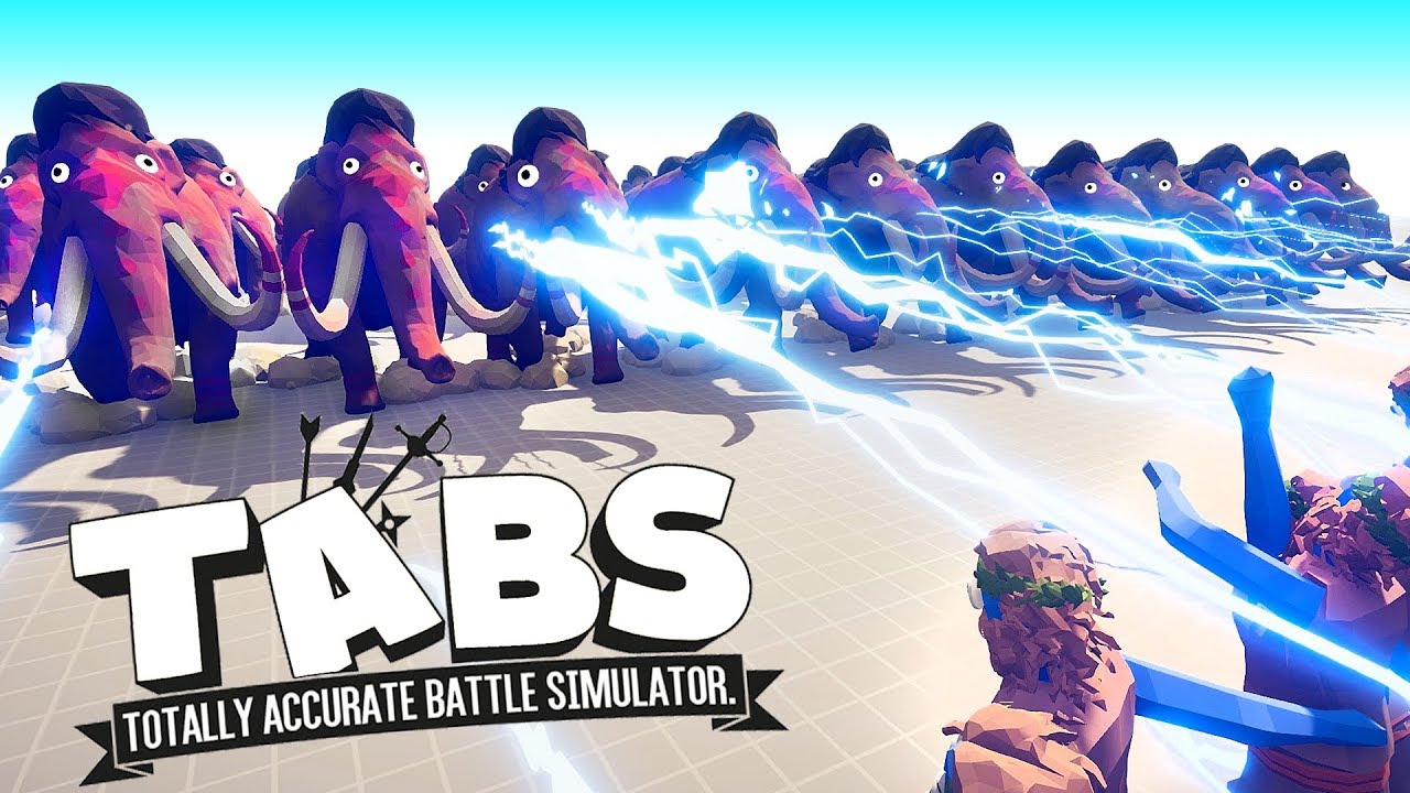 TABS - The MASSIVE MAMMOTH ARMY! Can It Be Defeated? - Totally Accurate ...