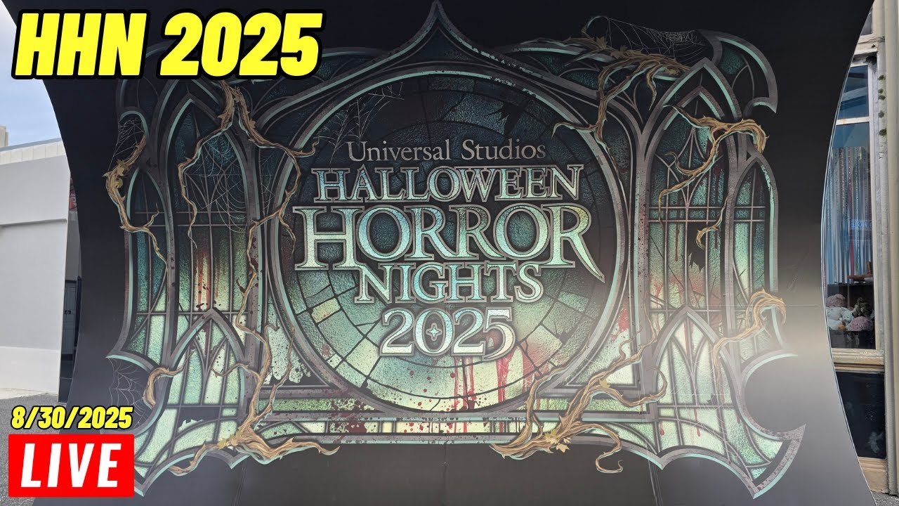 🔴Live: Halloween Horror Nights HHN 34 at Universal Studios Florida ...