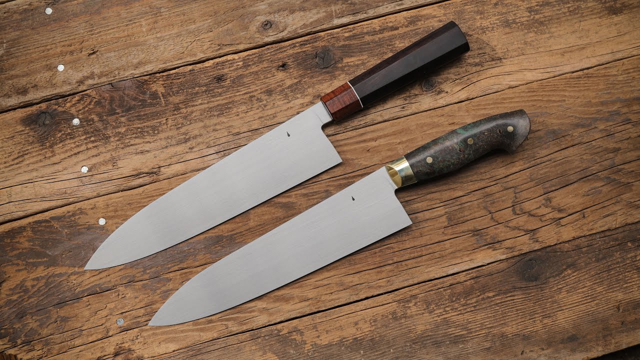 Making a Gyuto Two Ways - YouTube