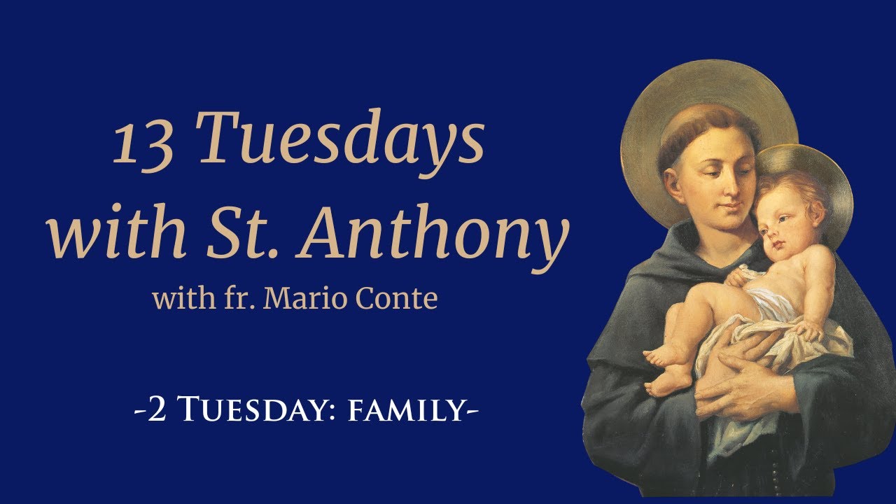 13 Tuesdays with St. Anthony. 2nd Tuesday: Family. - YouTube