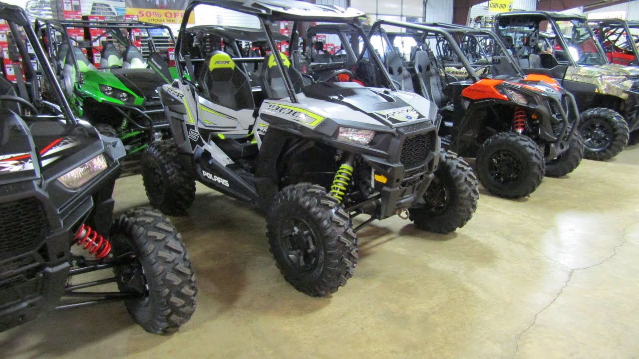 2018 POLARIS RZR S 900 GRAY - YouTube