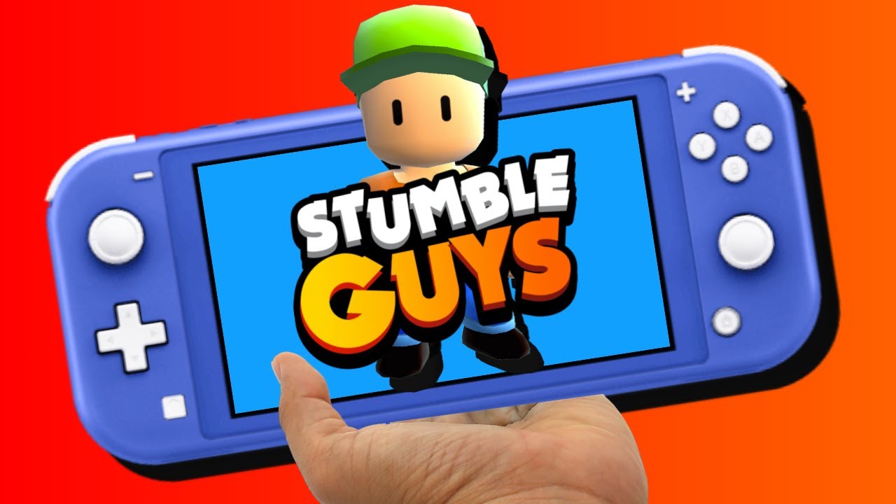 Asi es STUMBLE GUYS en NINTENDO SWITCH Lite - YouTube