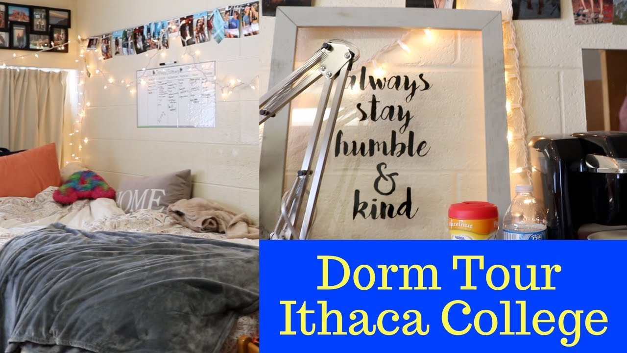 MY NEW DORM! // Ithaca College - YouTube