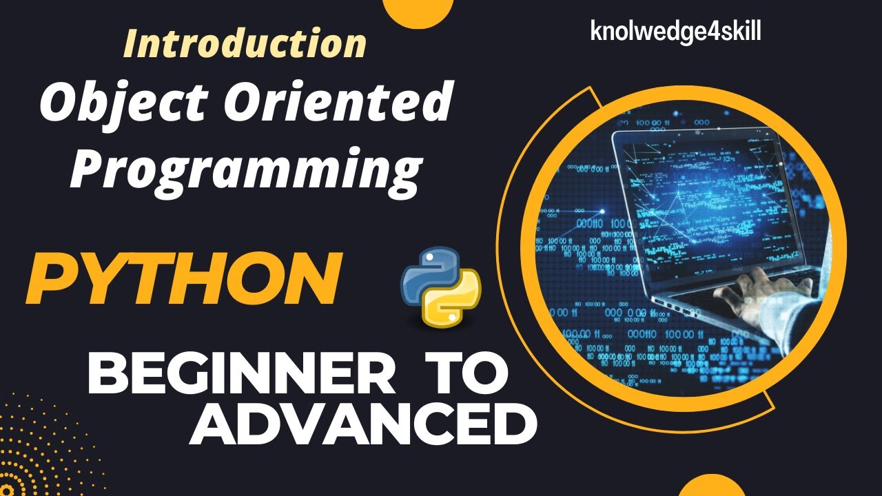 81 Introduction To Object Oriented Programming Python From Beginner