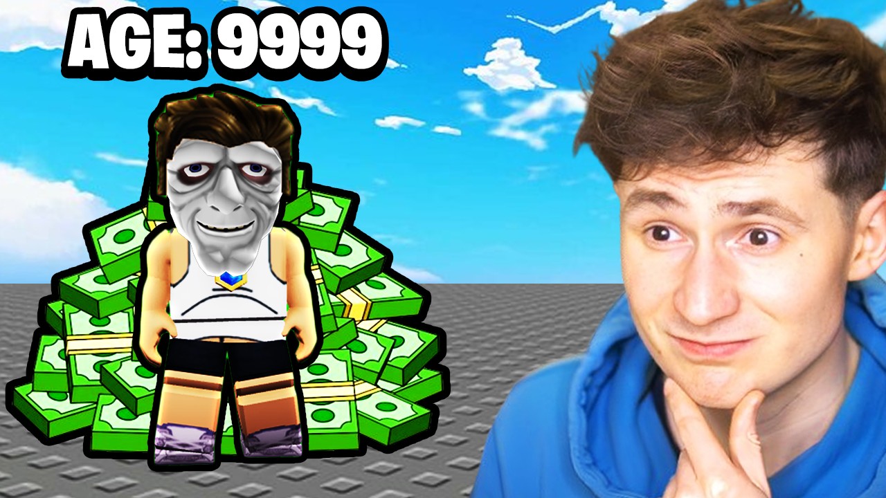 Roblox BUT 1 SECOND = 1 YEAR - YouTube