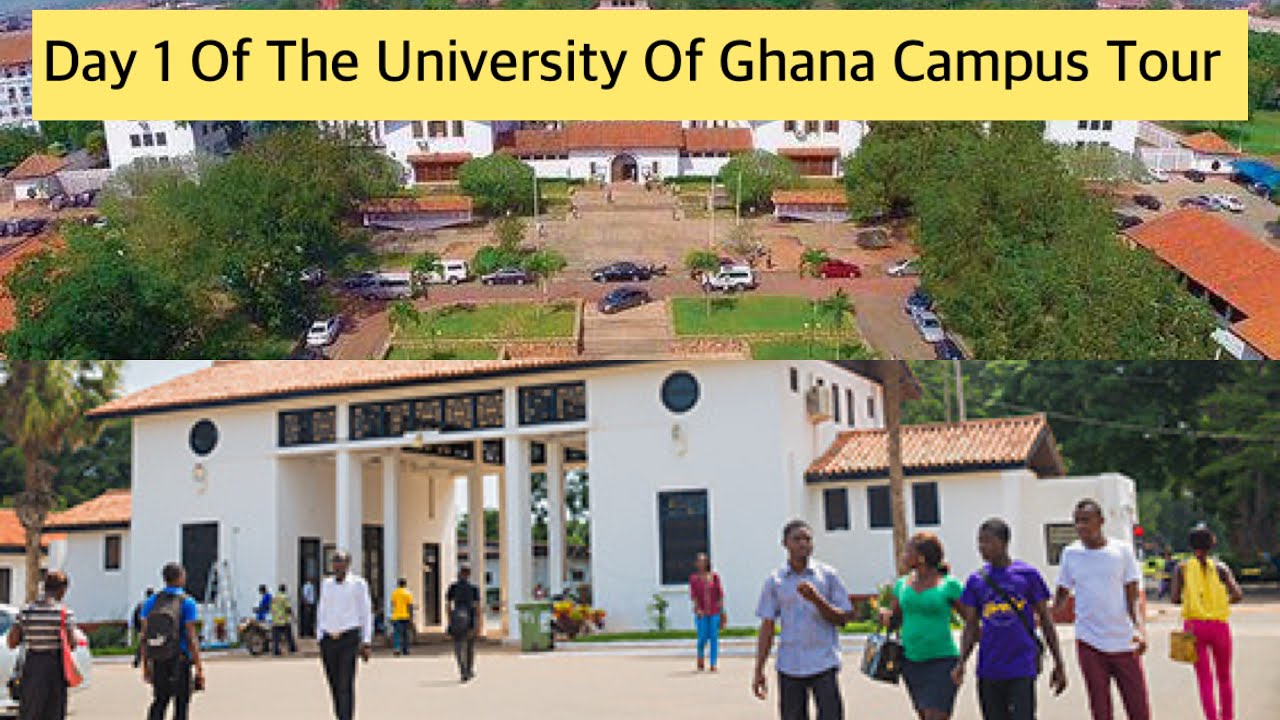 Day 1: University Of Ghana Campus Tour (Amazing Places To See) - YouTube