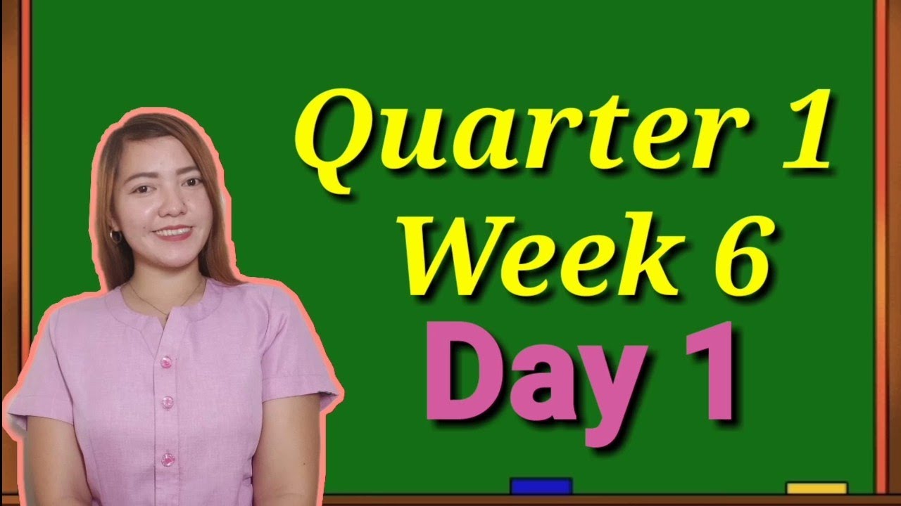 Quarter 1 Week 6 - Kindergarten Module Day 1 (MELC-BASED) - YouTube