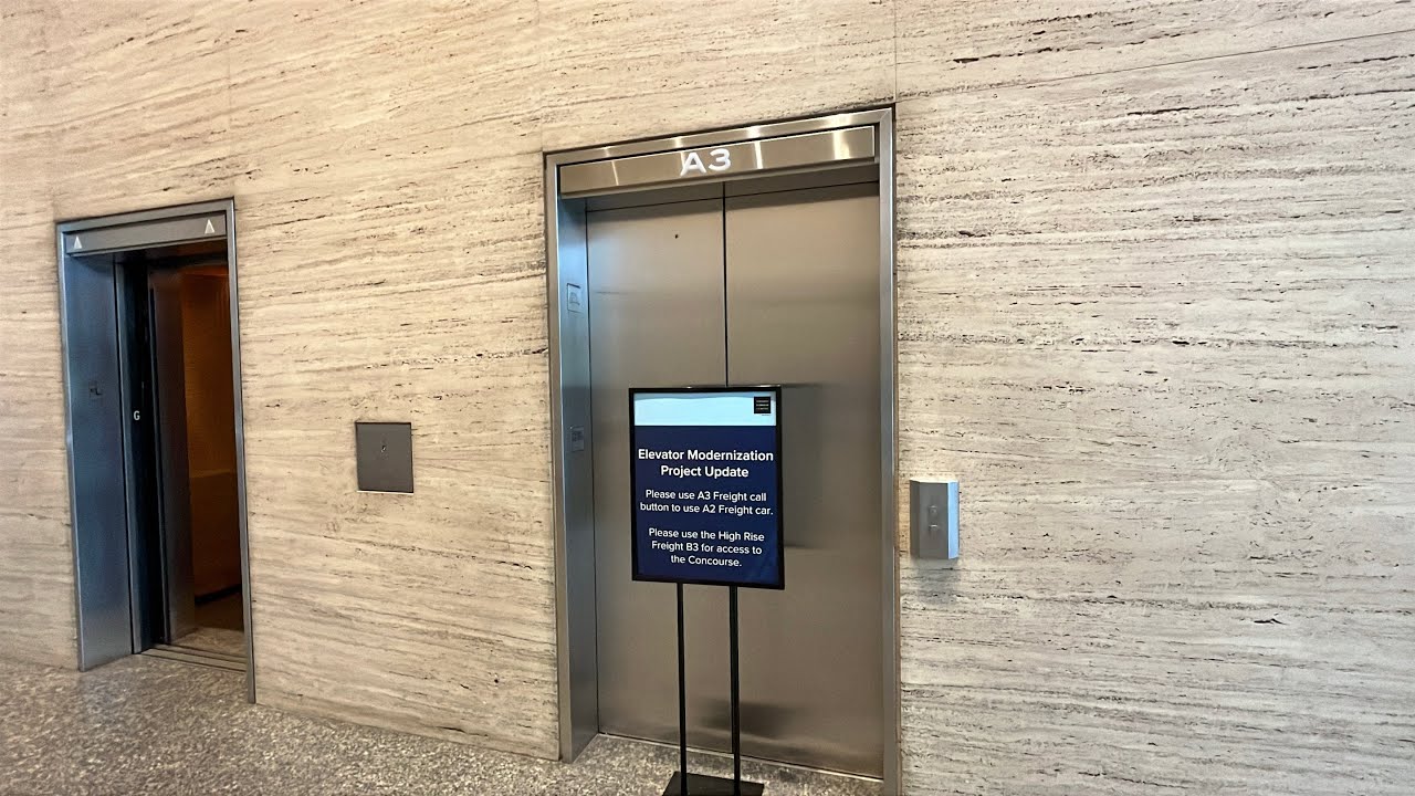 Newly Modernized Otis High-Speed Elevators at Toronto Domion Centre 7 ...