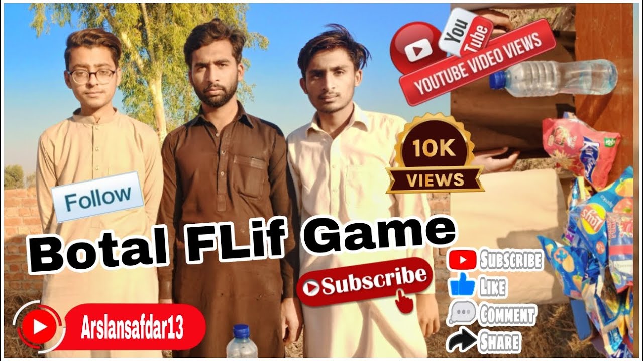 Botal FLif Game Challenge 😇 | My 1st Challenge Video| Arslansafdar13 ...