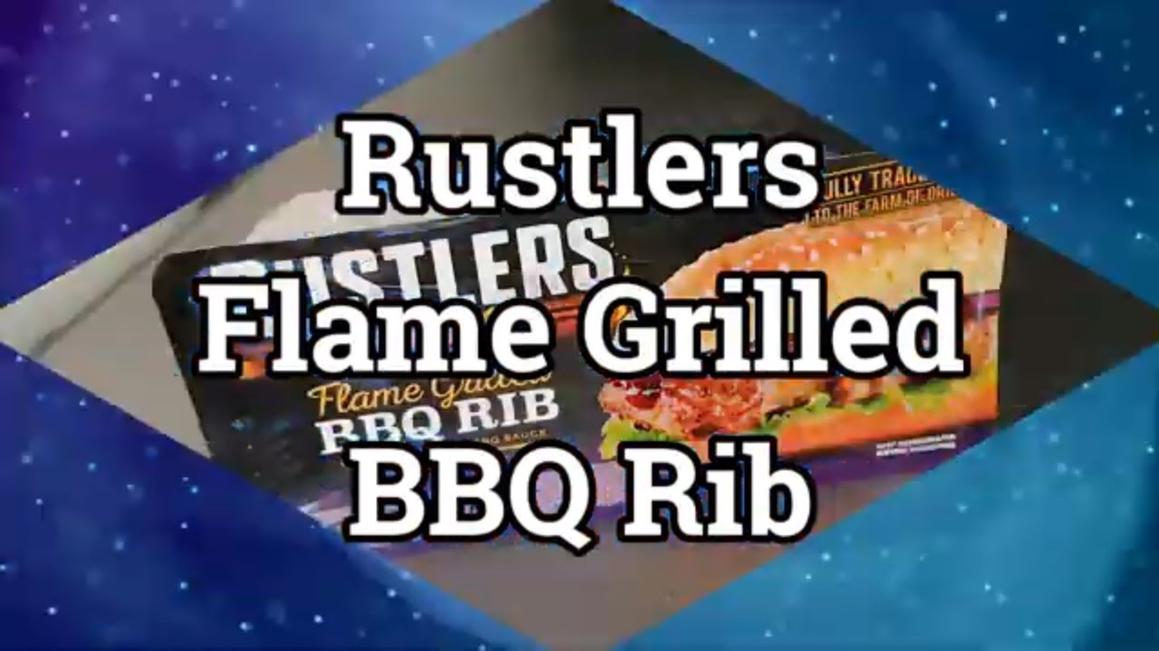 Rustlers Flame Grilled BBQ Rib 157g - YouTube