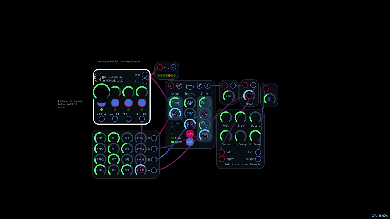 West Cat Oscillator Demo - YouTube