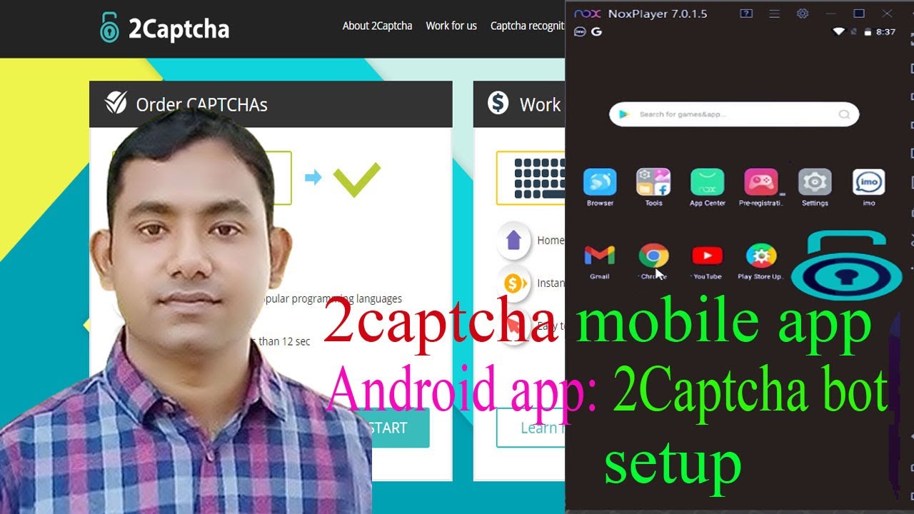 2captcha mobile appযে ভাবে setupকরবেন _ How to setup Android app ...