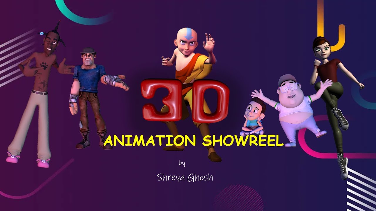 3D ANIMATION SHOWREEL || Shreya Ghosh - YouTube