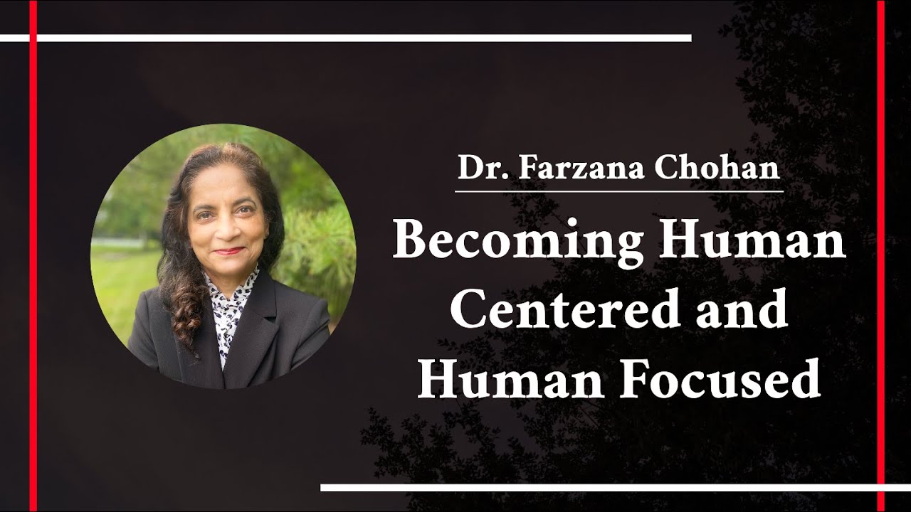 Becoming human-centred and human focused - YouTube