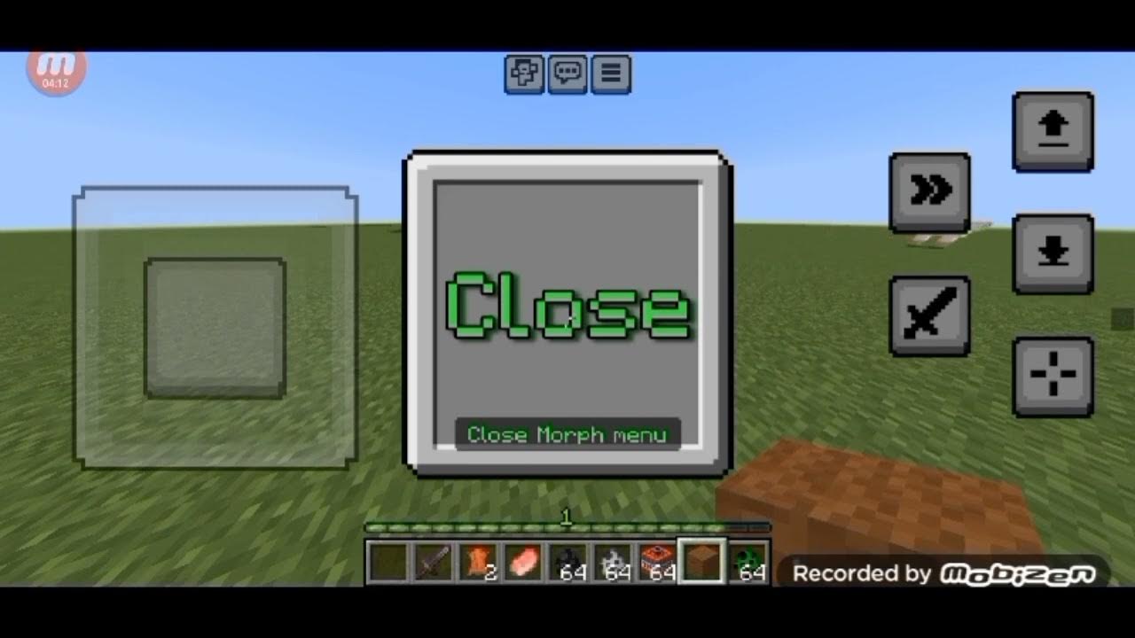 MINECRAFT COM MORPH E COM MOD DE JAVA edition olha no link da descrição ...