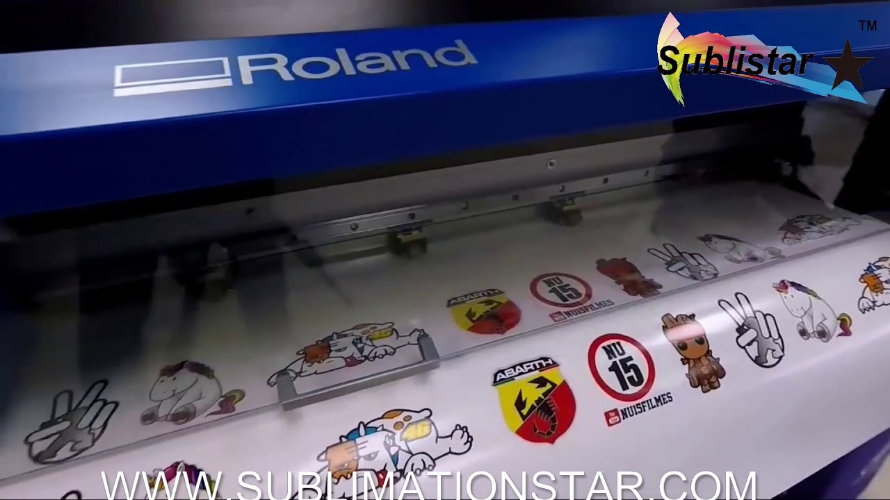 Do You Use Roland TrueVIS SG540 54inch Printer and Cutter Before - YouTube