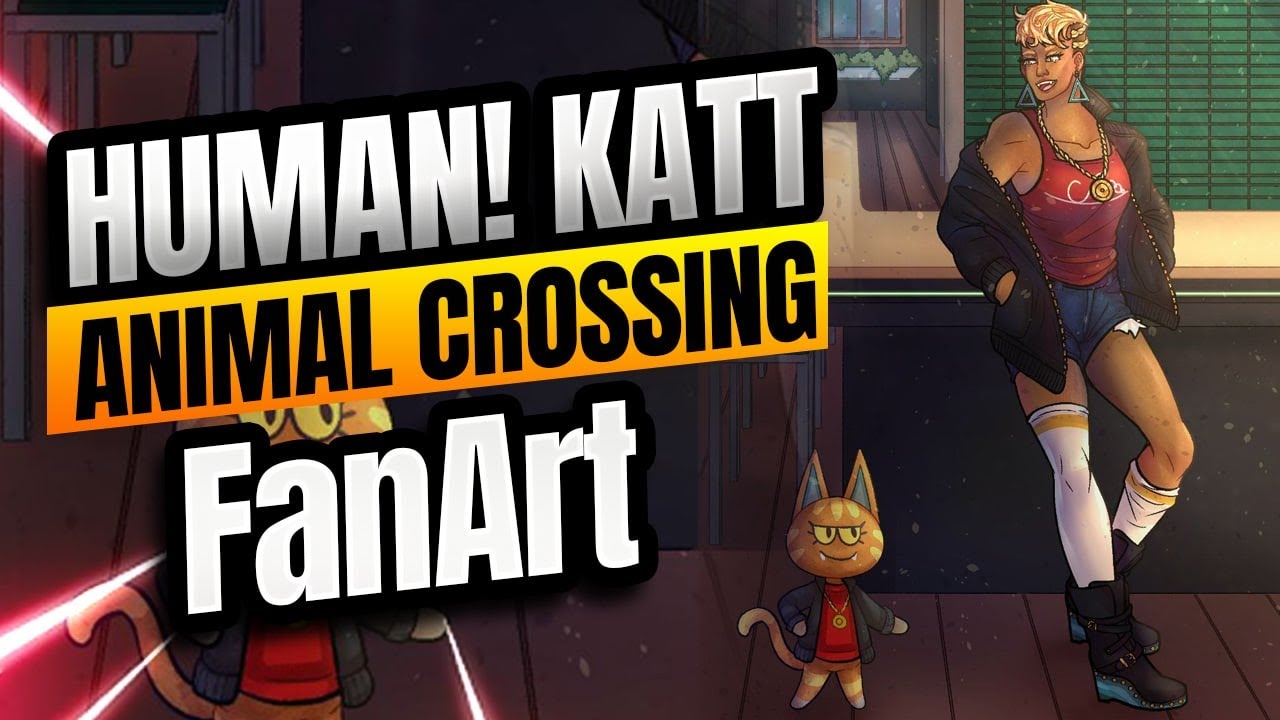 Human! Katt Design | Animal Crossing FanArt - YouTube