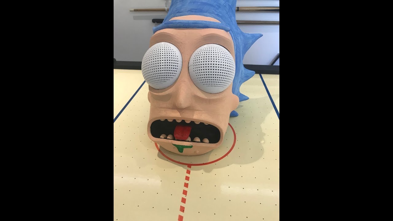 Prusa i3 MK3 Rick Sanchez mask from Rick and Morty - YouTube