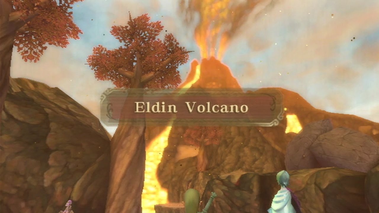 Skyward Sword Cutscenes: Eldin Volcano - YouTube