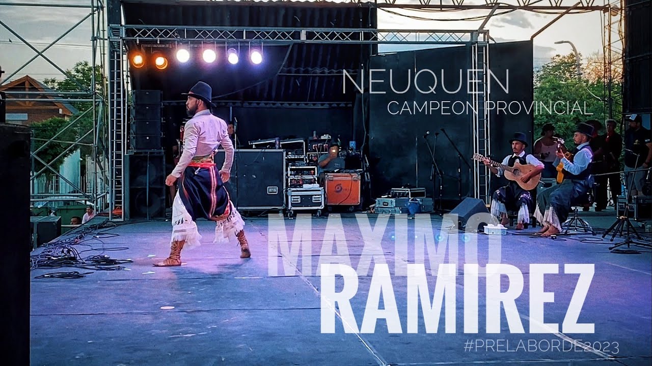Maximo Ramirez. Malambo Sureño. PreLaborde 2023. Neuquen - YouTube