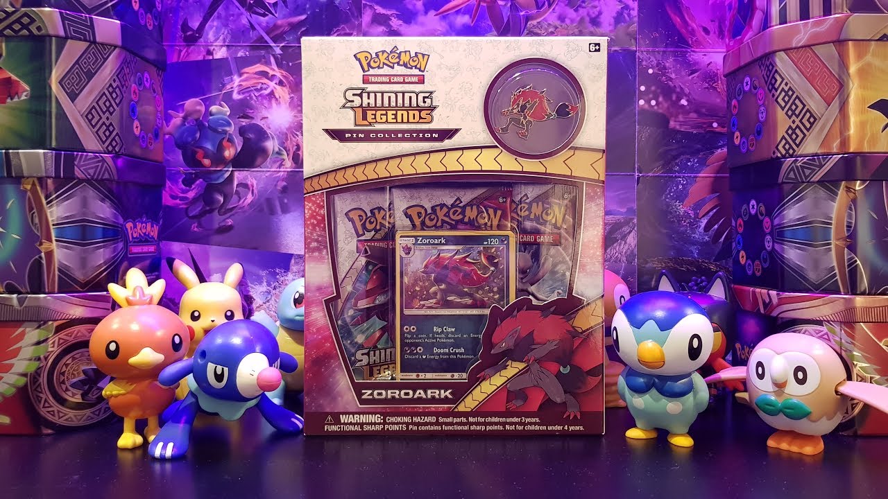 Pokemon TCG Zoroark Pin Collection Box Opening - Where is Zoroark GX ...