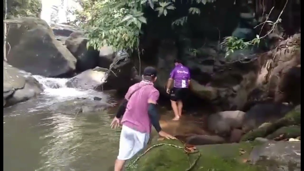 exploring ALITAP Falls w/master Bee You - YouTube
