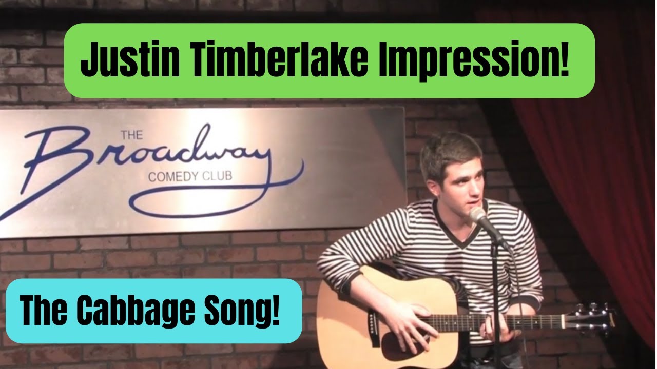 Justin Timberlake Parody - Winner at Stand Up Comedy Contest TBT to ...