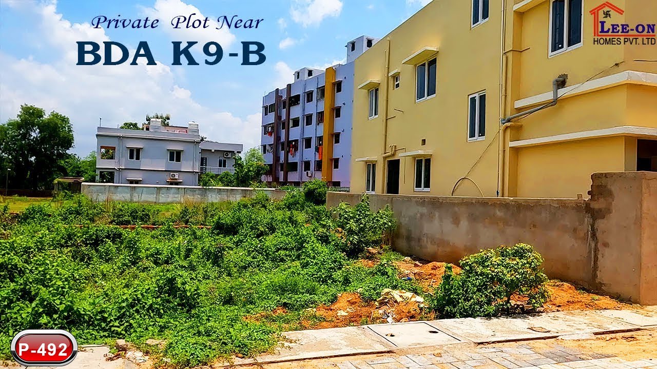Private plot Near BDA K-9 B Area || #propertysale #realestate # ...
