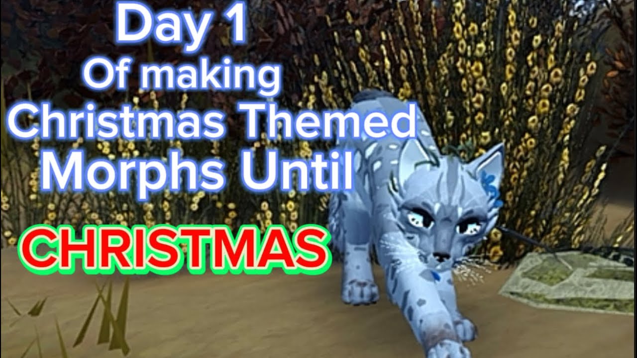 | Making Christmas themed morphs until Christmas | Part 1 | - YouTube