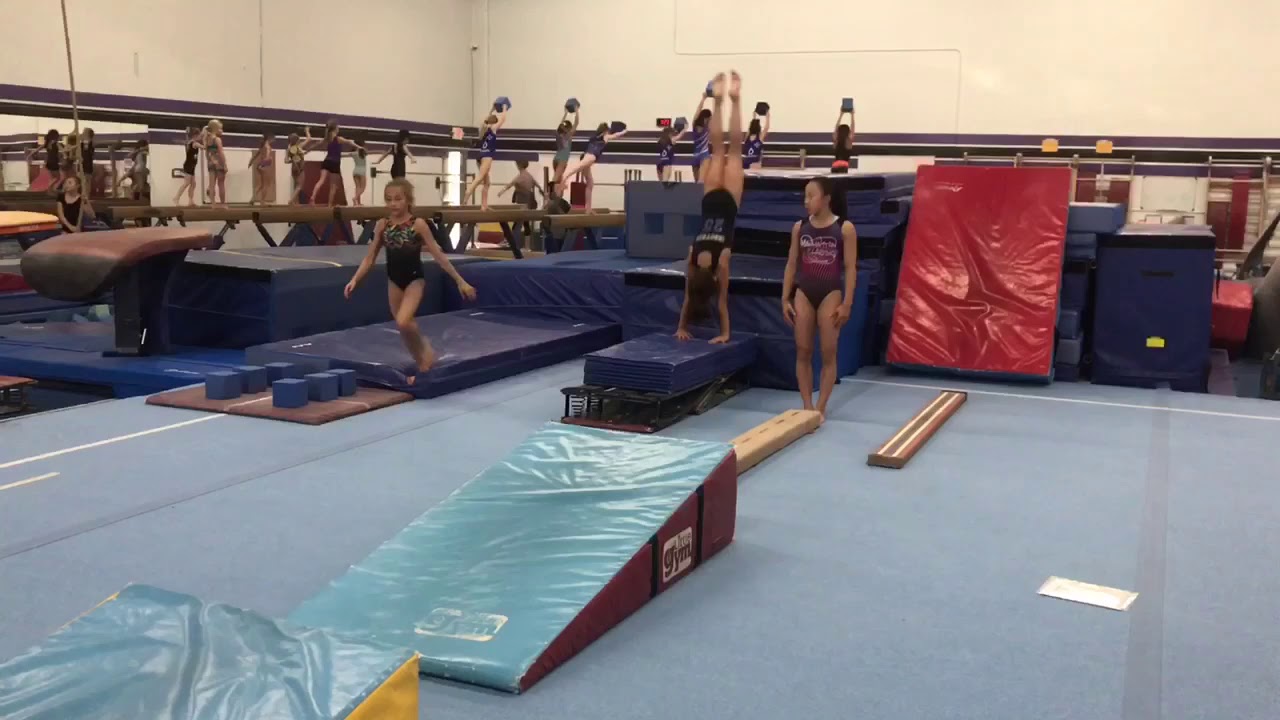 Vault Yurchenko Drills 1 - YouTube