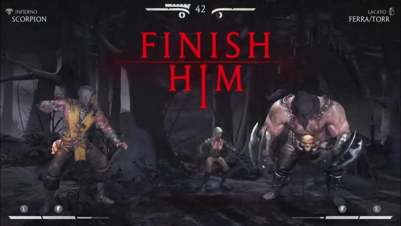 Fatality de scorpion mortal kombat ps5 - YouTube