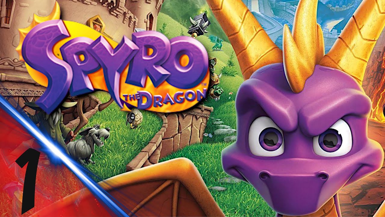 Spyro Reignighted Trilogy | Spyro the Dragon - 1 - My First Ever Video ...