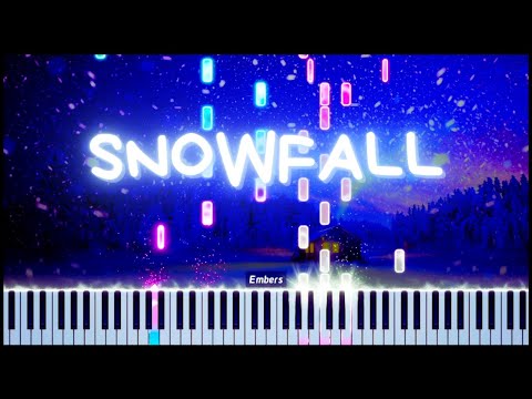 Øneheart & Reidenshi - Snowfall (Easy-Intermediate Piano Tutorial) - YouTube