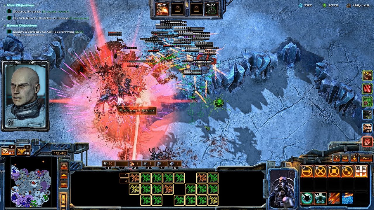 SC2 Co-Op Void Launch "Watch the Skies" Swann GamePlay [Prestige ...