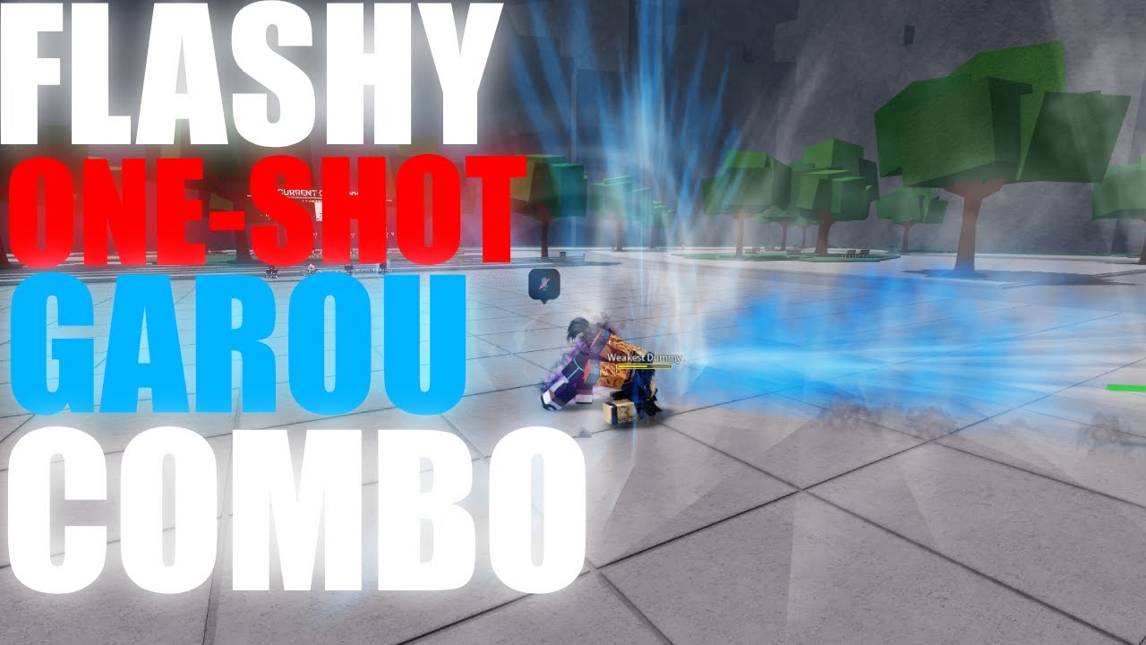 ONE SHOT GAROU ULTIMATE COMBO! (NO Final Hunt) | Roblox Saitama ...