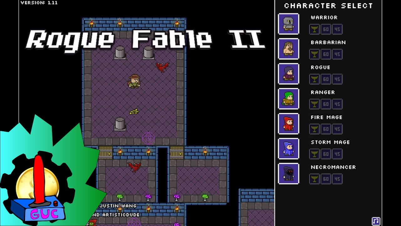 Simple Dungeon Exploration | Rogue Fable II | Free Roguelike Gameplay ...