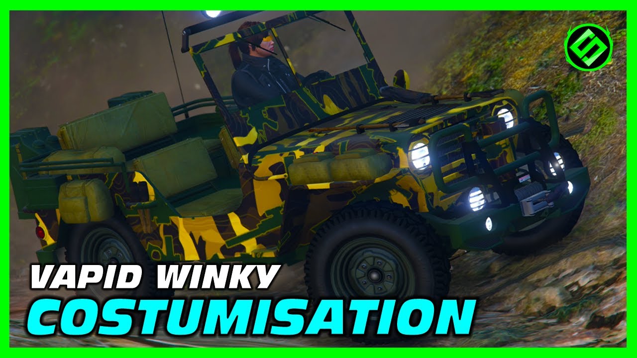 GTA 5 - WINKY Customisation (Cayo Perico Heist DLC Vehicle) - YouTube
