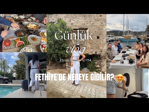 Ebruli Günler✨ Fethiye’de Gidecek Yer Arayanlar Buraya! 😍 Tatil Vlog #2